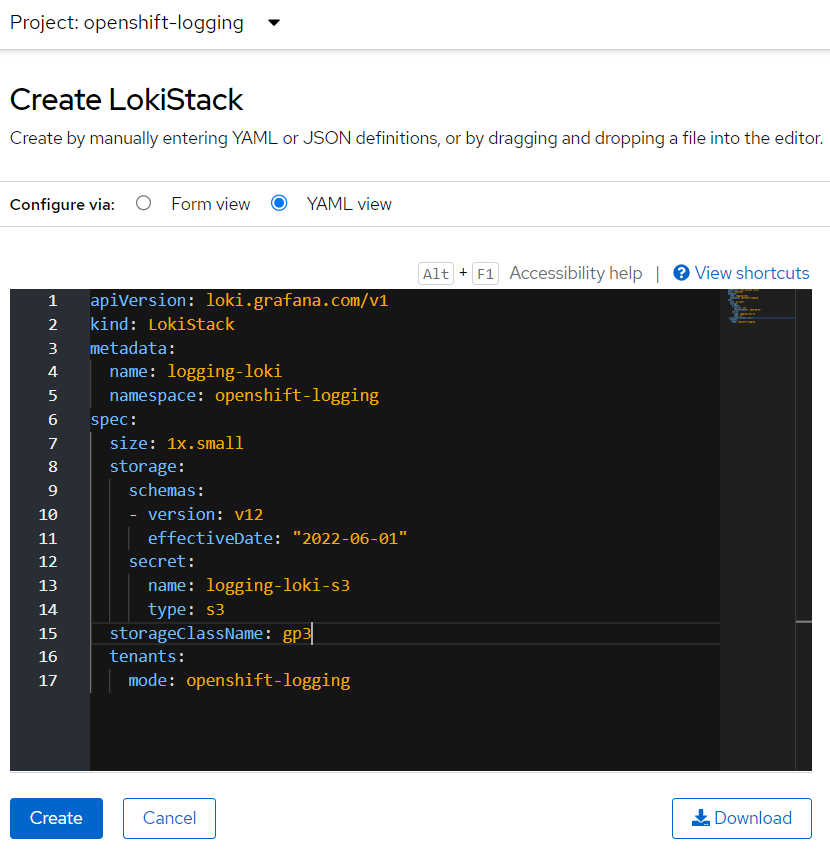 Forwarding ROSA logs to S3